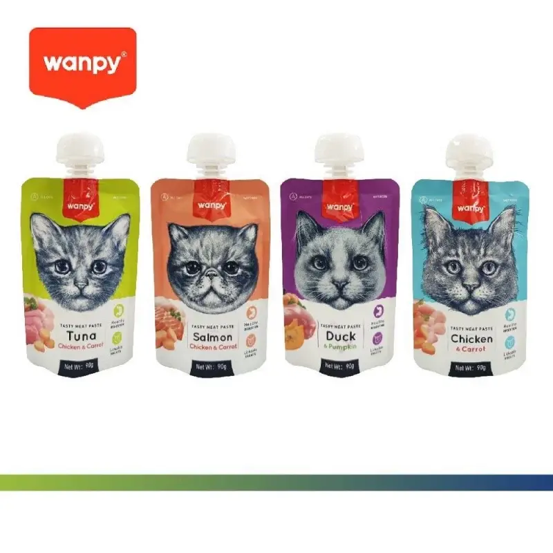 Wanpy Meaty Paste 90g Pouch - Petsnpet